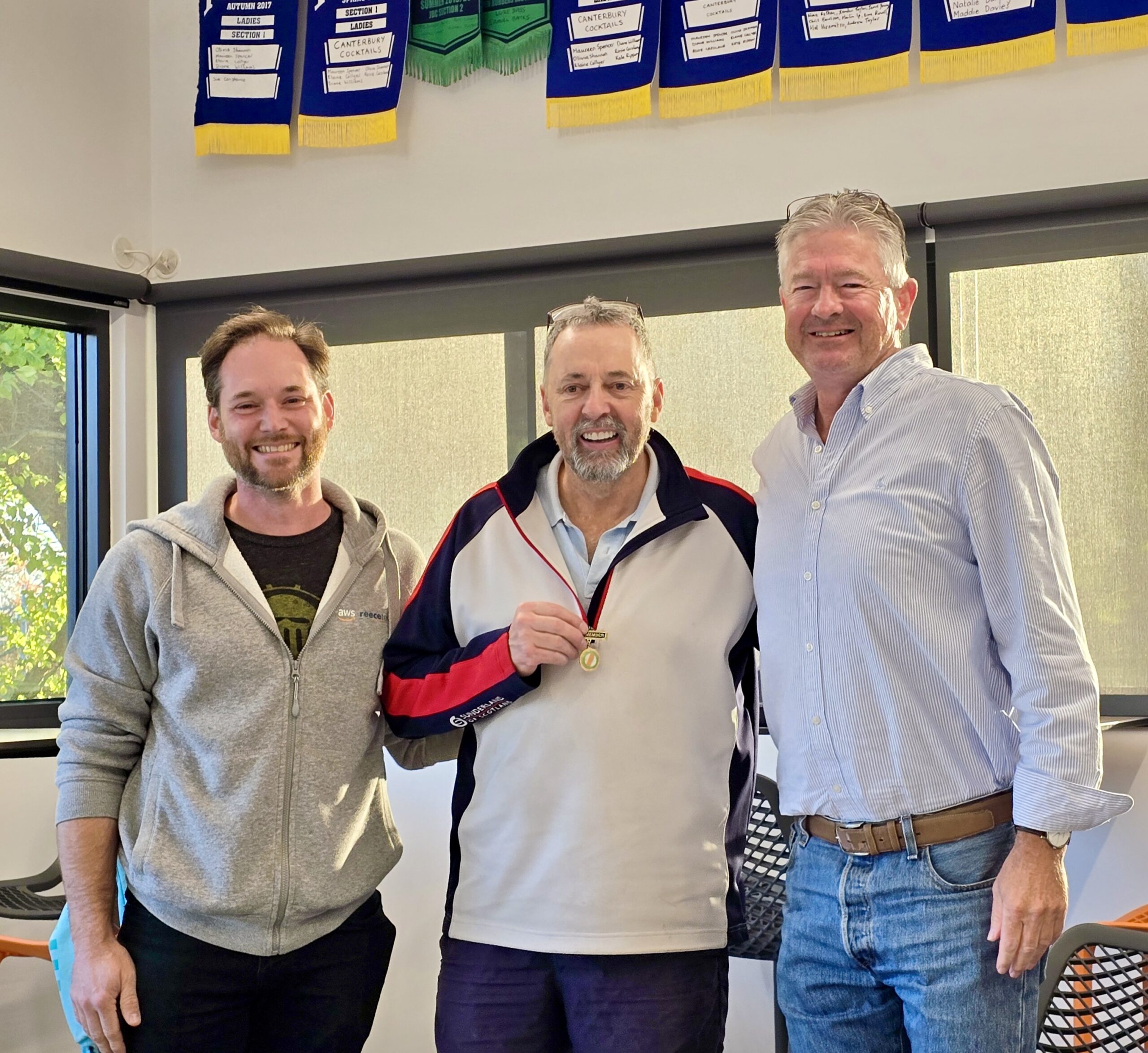 Mark Watkinson - Life membership - Canterbury Tennis Club